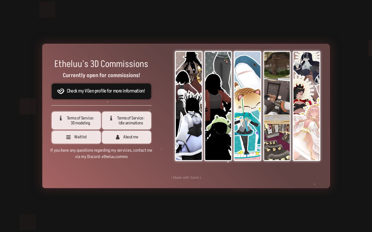 Etheluu's Commisions